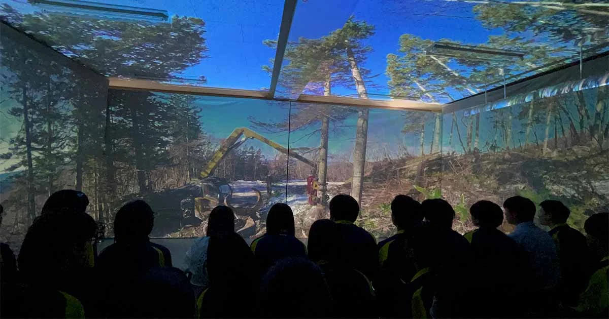 NHK北海道・北海道新聞・十勝毎日新聞に空間VRによる高校生向け林業体験授業が取り上げられました